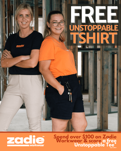 Zadie Workwear The Middy Womens Pant - Navy | Buy Online