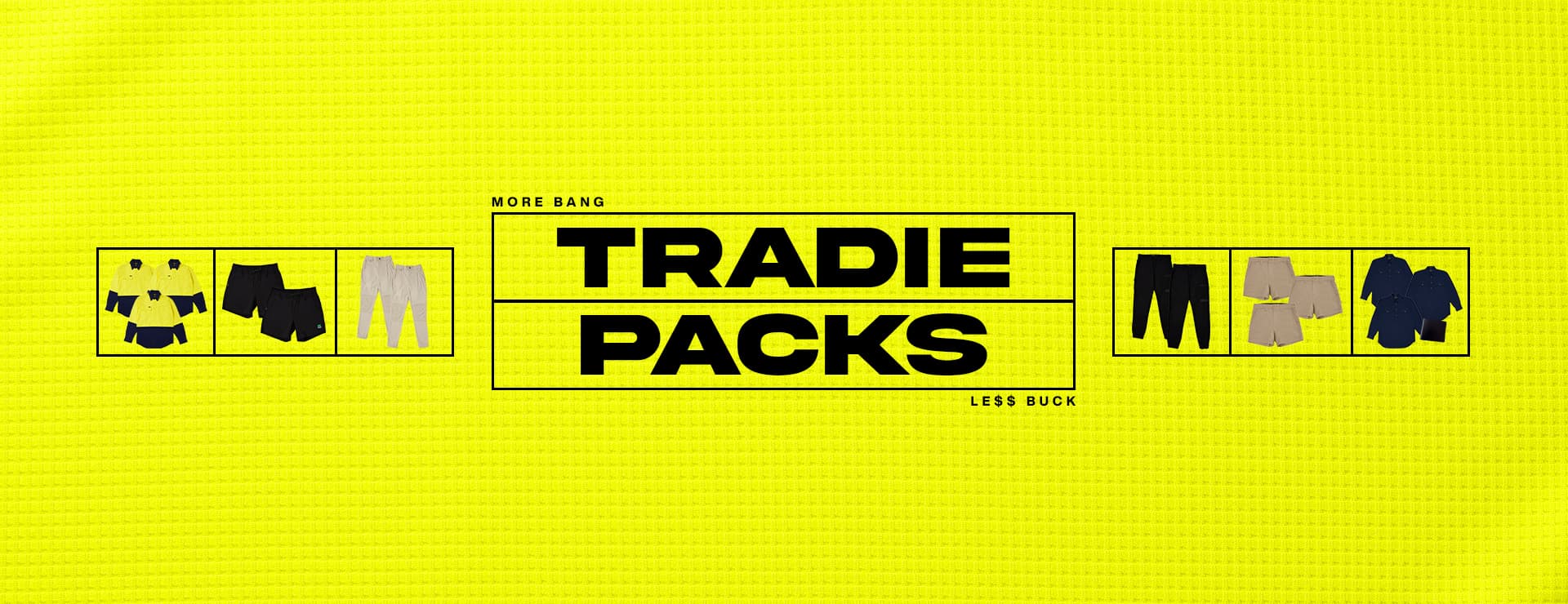 Tradie Packs: Top Brands, Unbeatable Value at Workwearhub