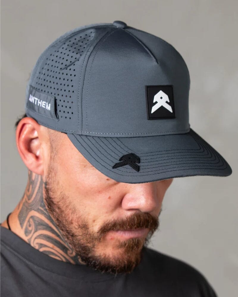 Anthem A Frame Performance Washable Hat - Grey | Buy Online