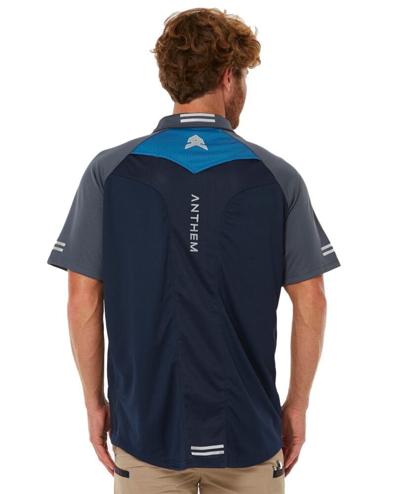 Anthem Hi Flow Performance Polo - Navy | Buy Online