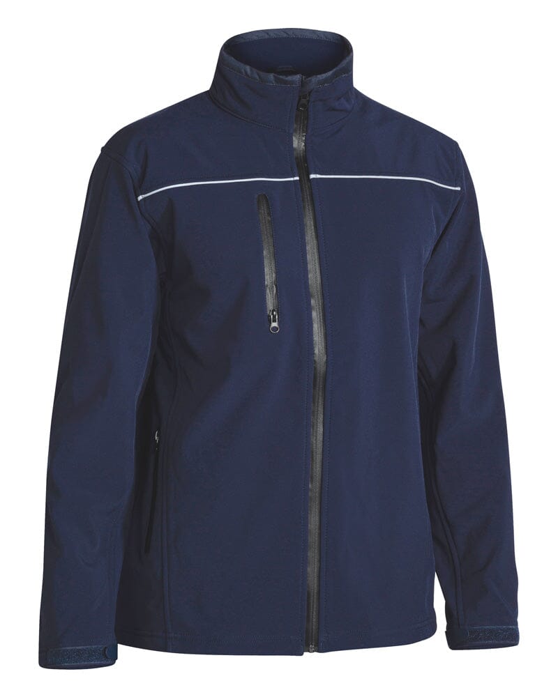 Bisley Mens Soft Shell Jacket - Navy | Buy Online
