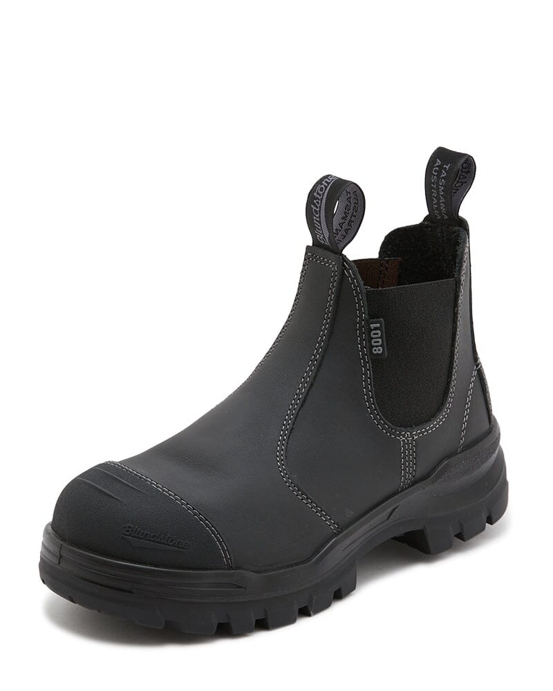 Blundstone RotoFlex 8001 Elastic Side Safety Boot - Black | Buy Online