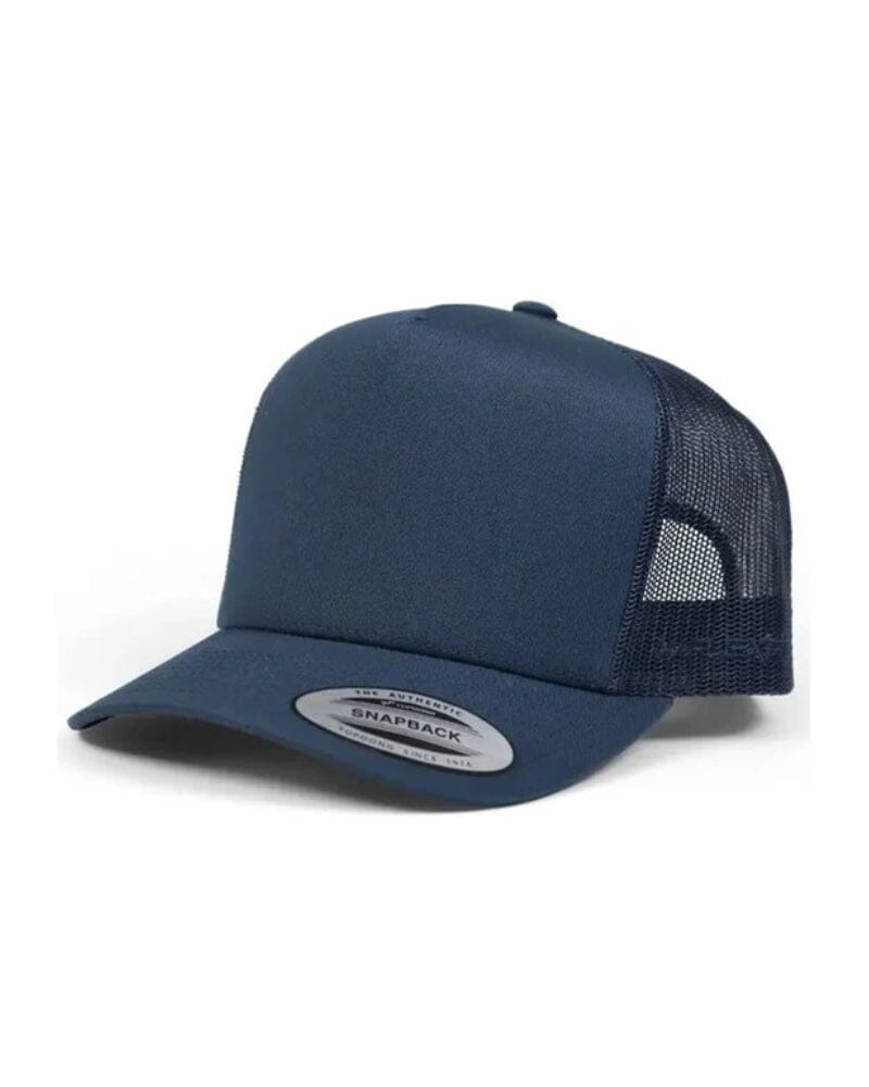 Flexfit A Frame Trucker Hat - Navy | Buy Online