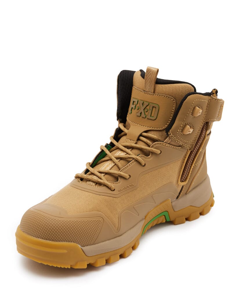 FXD WB-6 Mid Cut Safety Boot - Wheat | Buy Online