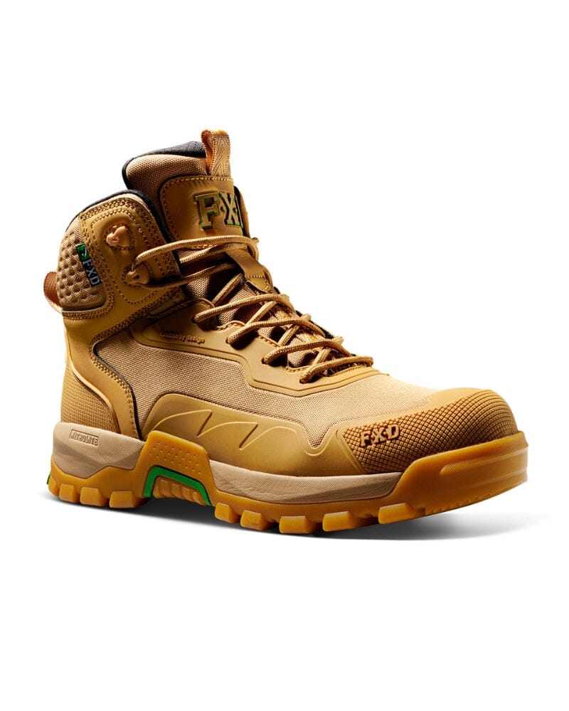 FXD WB-6 Mid Cut Safety Boot - Wheat | Buy Online
