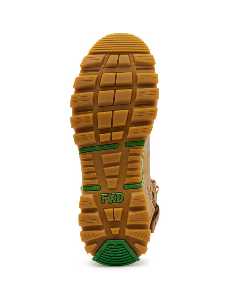 FXD WB-6 Mid Cut Safety Boot - Wheat | Buy Online