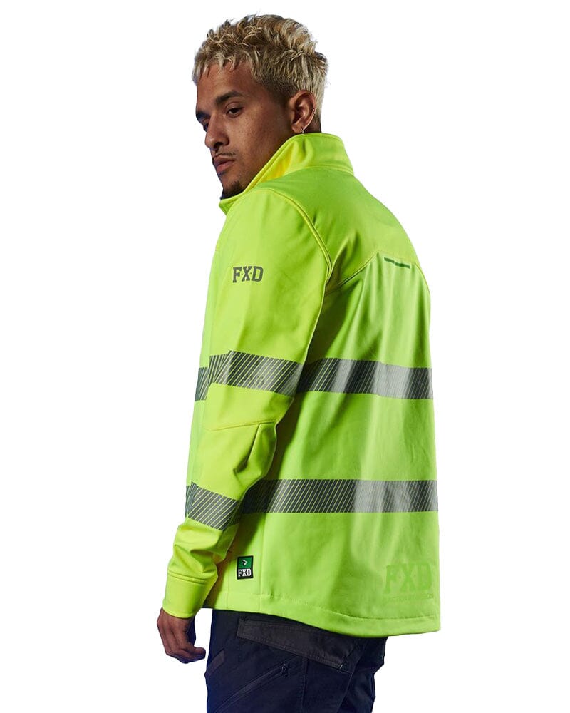 FXD WO-3T Taped Softshell Jacket - Yellow | Buy Online