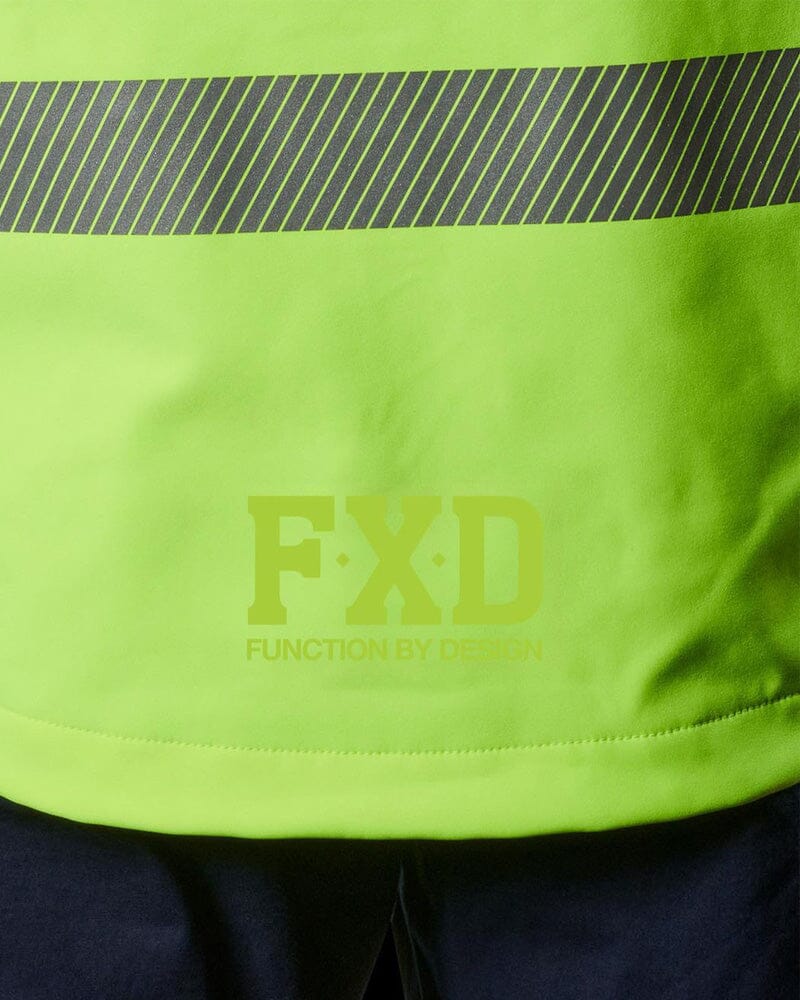 FXD WO-3T Taped Softshell Jacket - Yellow | Buy Online