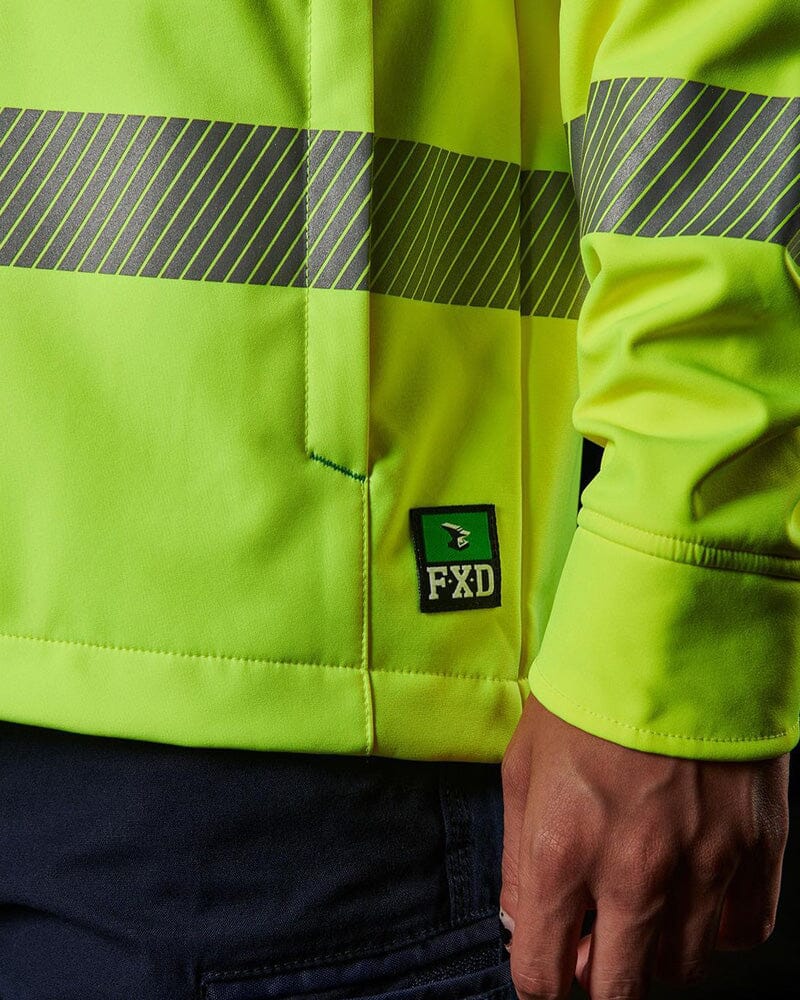 FXD WO-3T Taped Softshell Jacket - Yellow | Buy Online