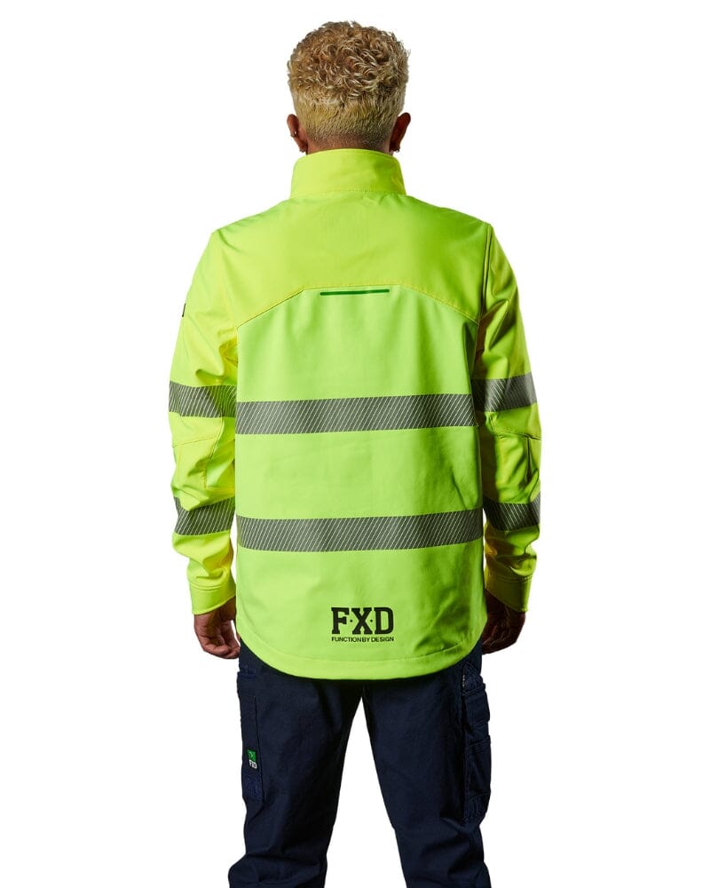 FXD WO-3T Taped Softshell Jacket - Yellow | Buy Online