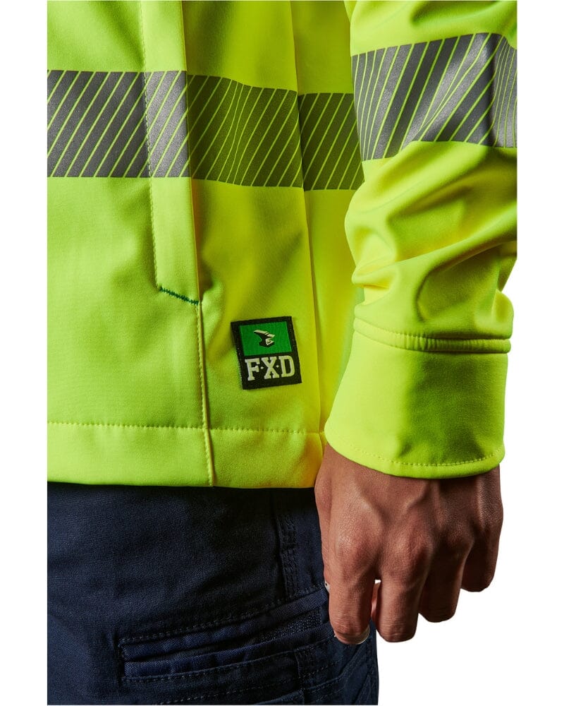 FXD WO-3T Taped Softshell Jacket - Yellow | Buy Online