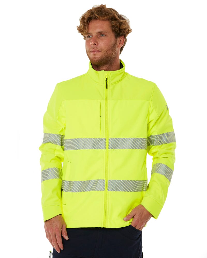 FXD WO-3T Taped Softshell Jacket - Yellow | Buy Online