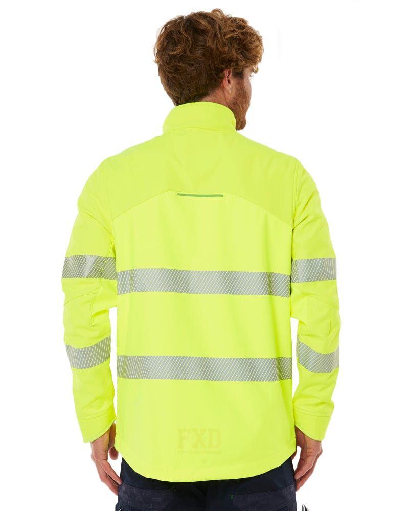 FXD WO-3T Taped Softshell Jacket - Yellow | Buy Online