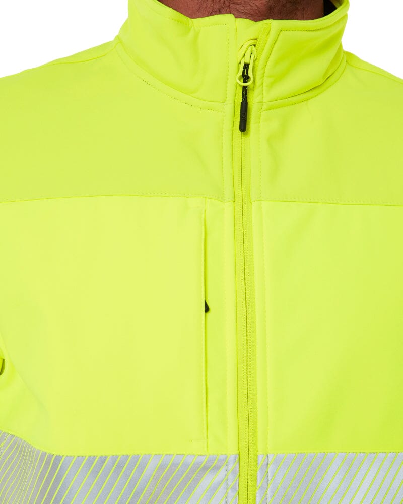FXD WO-3T Taped Softshell Jacket - Yellow | Buy Online