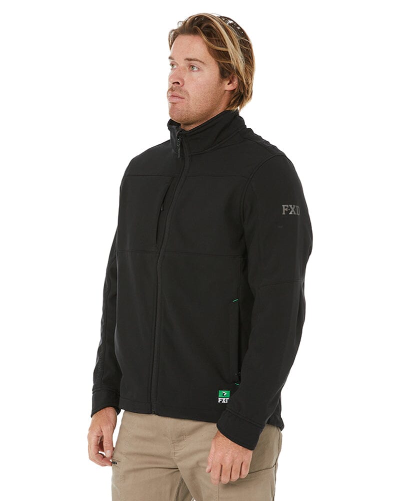 FXD WO-3 Softshell Jacket - Black | Buy Online