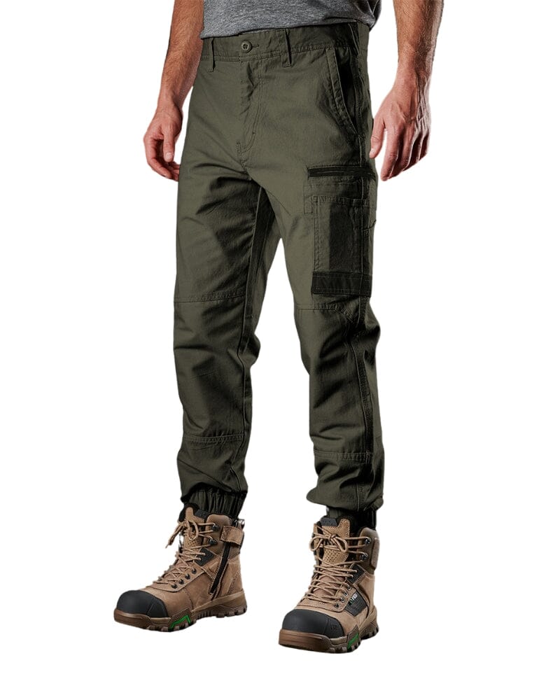 FXD WP-4 Stretch Cuffed Work Pants - Green | Buy Online