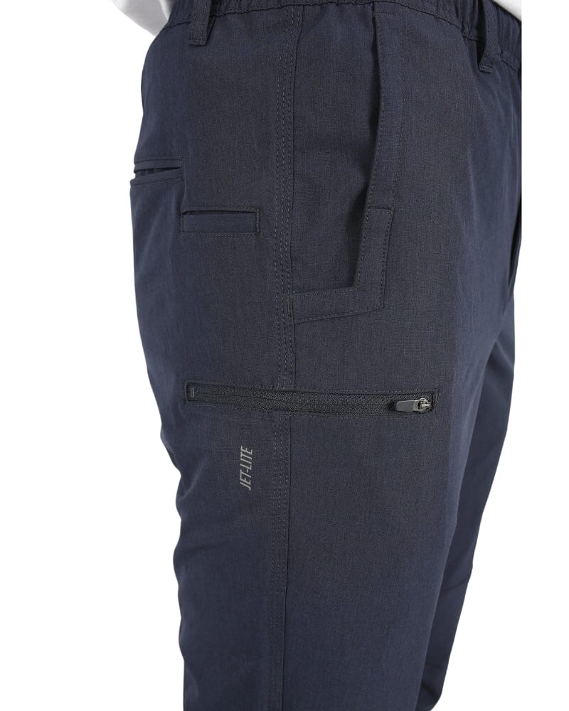 Jetpilot Jet-Lite Hybrid Elastic Waist Work Pants - Navy | Buy Online