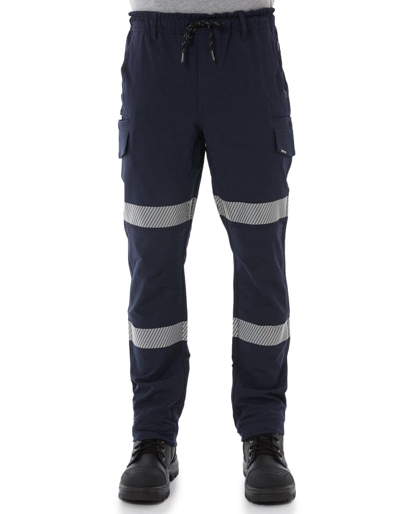 Jetpilot Jet-Lite Hybrid Taped Elastic Waist Cuff Pant - Navy | Buy Online