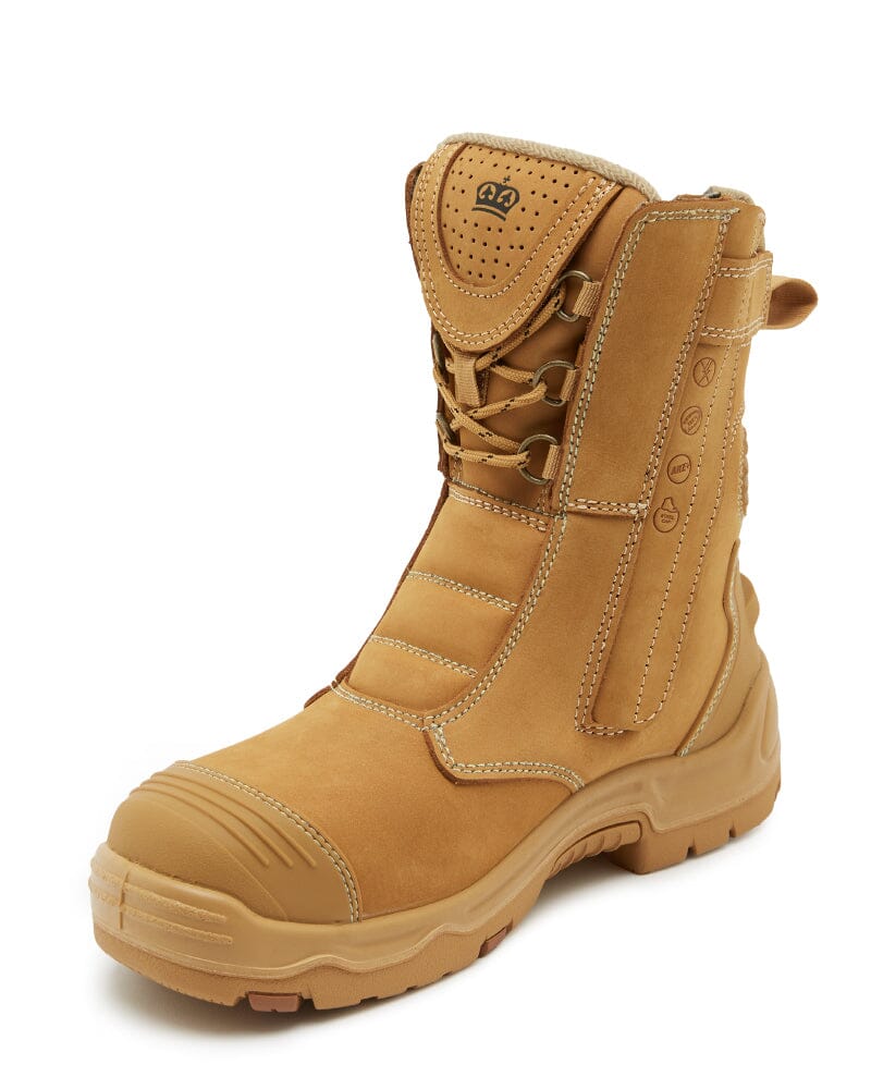 King Gee Bennu Pro 9 High Leg Work Boot - Wheat | Buy Online