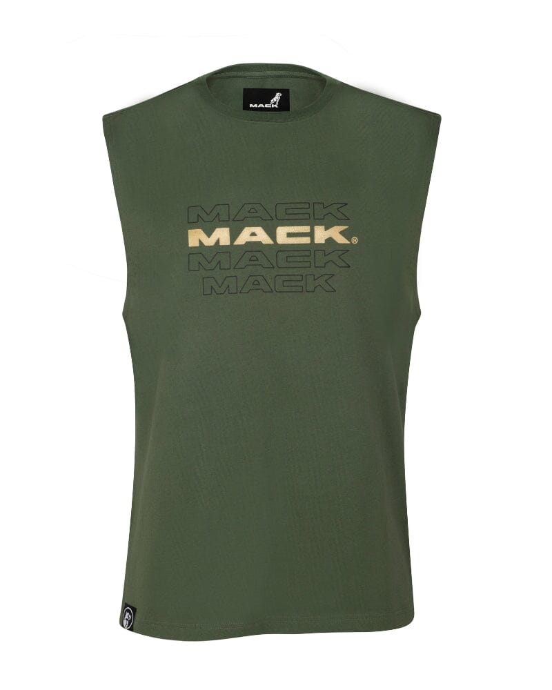 Mack Muscle Tee - Military Green | Buy Online