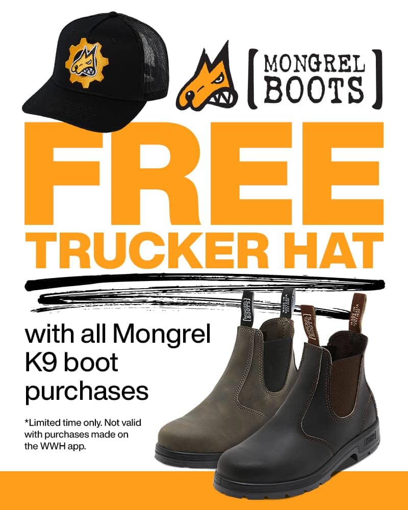 Mongrel K9 Elastic Sided Boot - Cloudy Grey | Buy Online