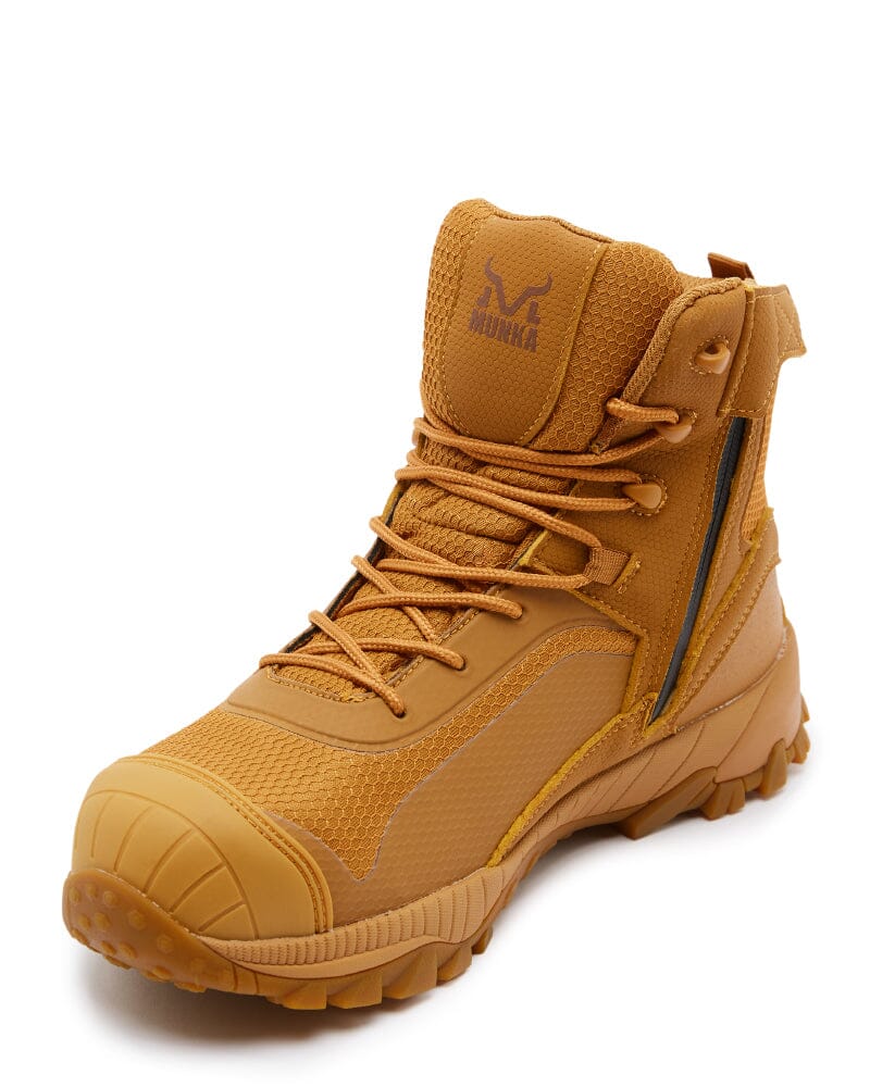 Munka Renew Waterproof Safety Boot - Wheat | Buy Online