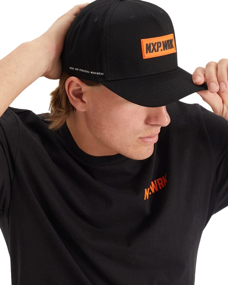 NXP.WRK Concept Baseball Hat - Solid Black | Buy Online