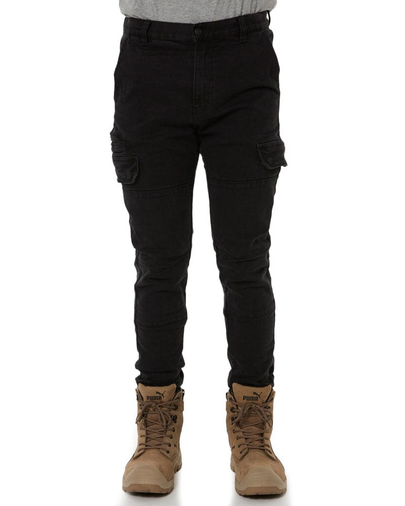 NXP.WRK Dozer Slim Fit Jogger Work Jean - Vintage Black | Buy Online