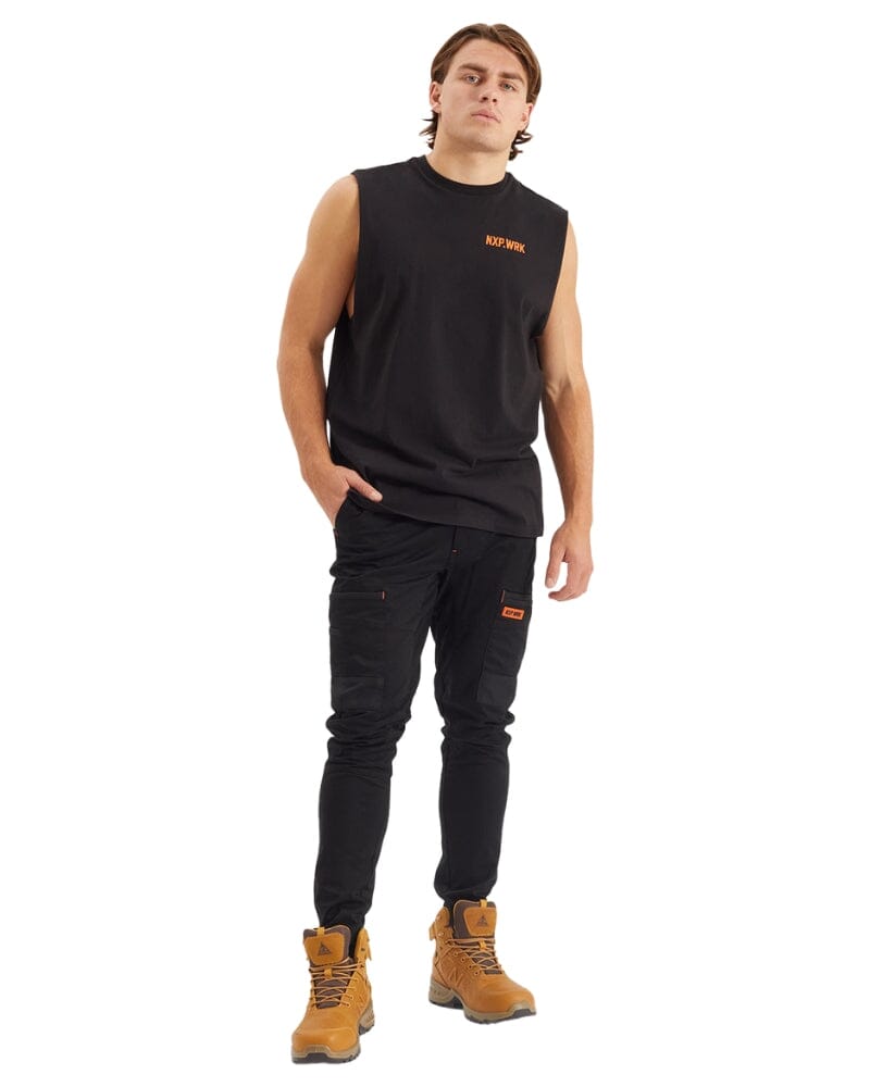NXP.WRK Precision Slim Fit Work Pant - Black | Buy Online