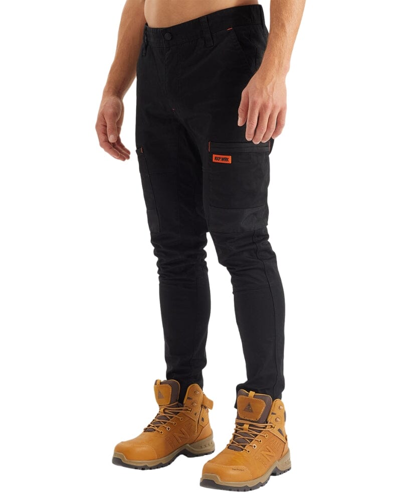 NXP.WRK Precision Slim Fit Work Pant - Black | Buy Online