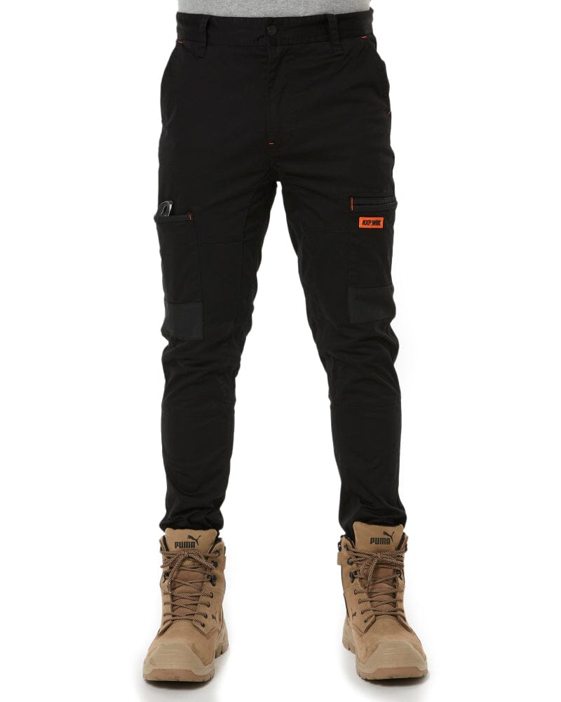 NXP.WRK Precision Slim Fit Work Pant - Black | Buy Online