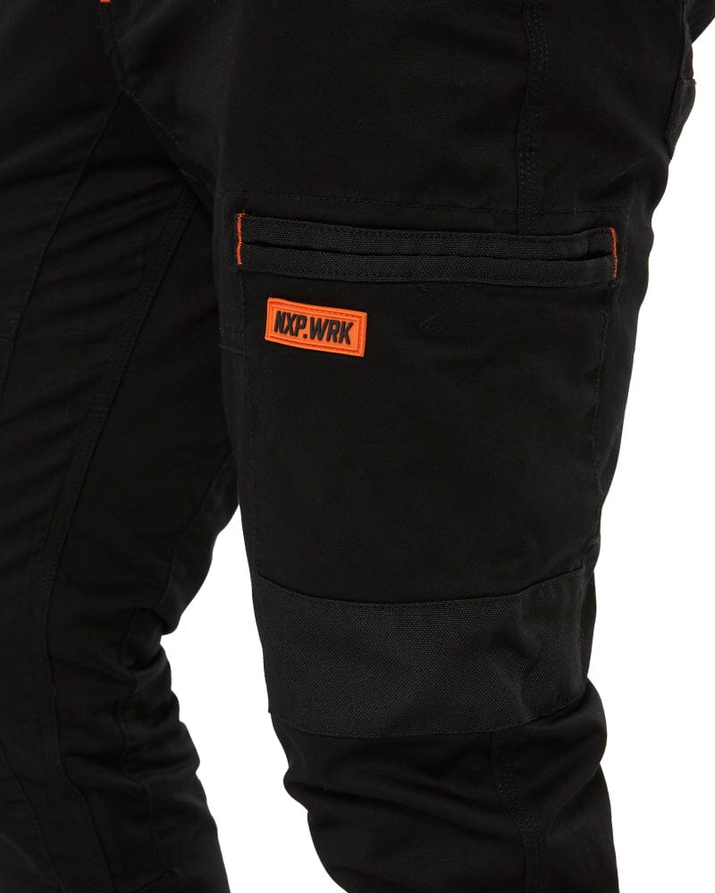 NXP.WRK Precision Slim Fit Work Pant - Black | Buy Online