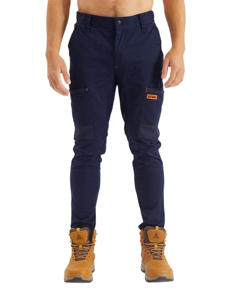 NXP.WRK Precision Slim Fit Work Pant - Navy | Buy Online