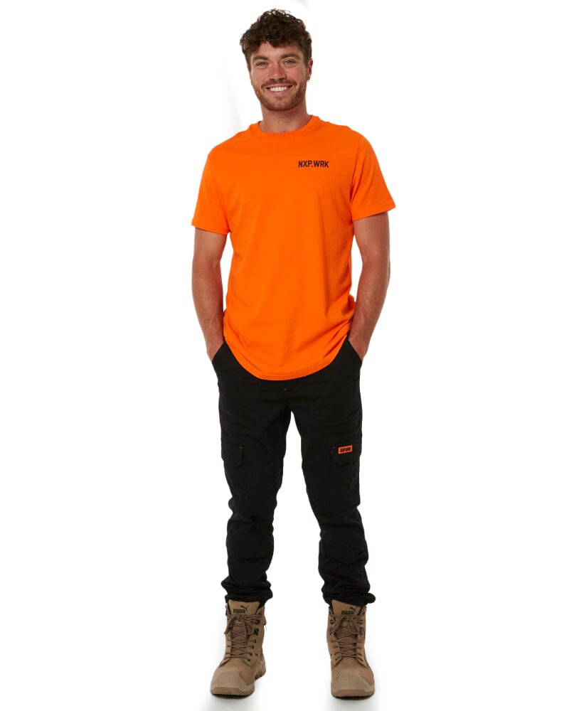 NXP.WRK Element Regular Fit Work Pant - Black | Buy Online