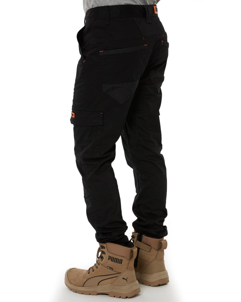 NXP.WRK Element Regular Fit Work Pant - Black | Buy Online
