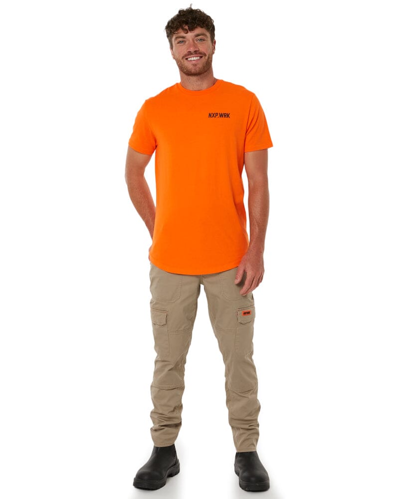 NXP.WRK Element Regular Fit Work Pant - Sand | Buy Online