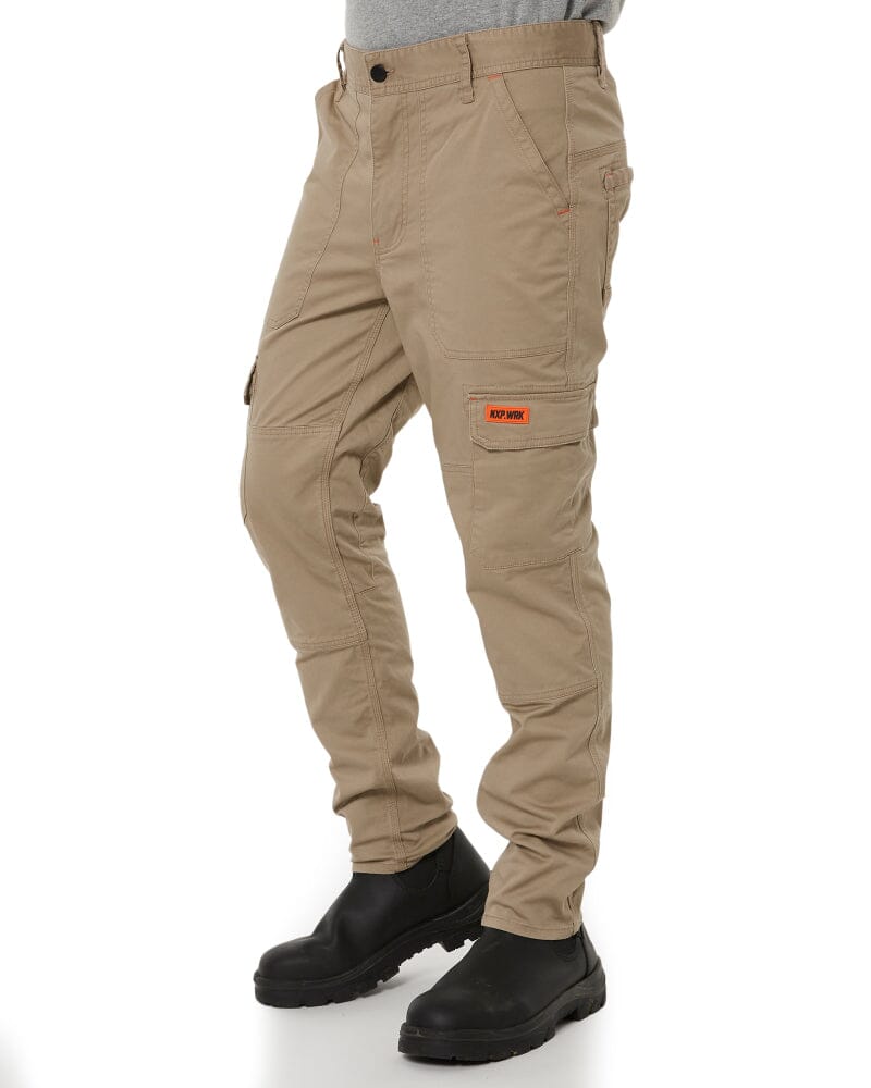 NXP.WRK Element Regular Fit Work Pant - Sand | Buy Online