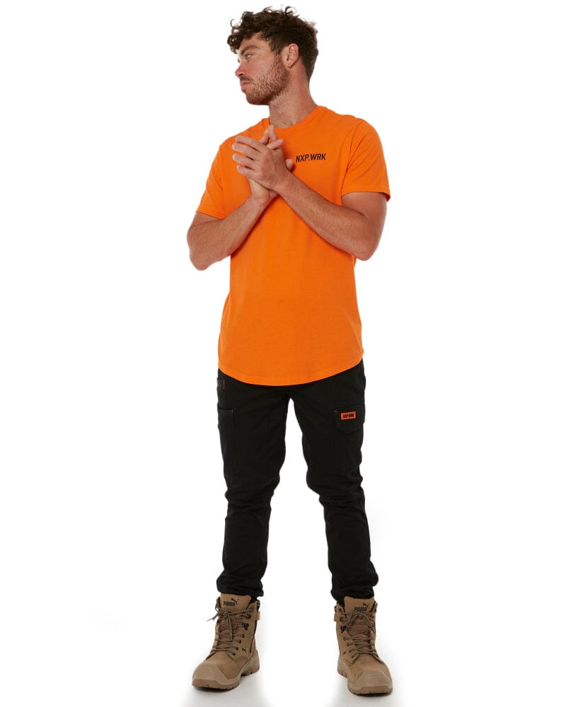 NXP.WRK Crossover Slim Fit Jogger Work Pant - Black | Buy Online