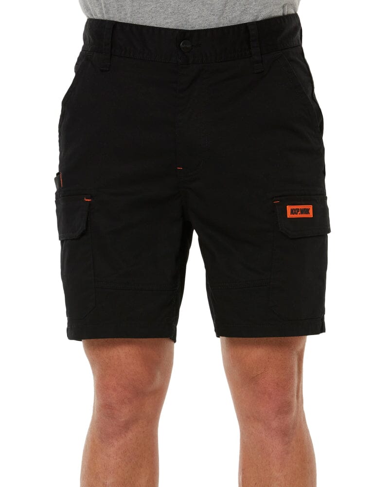 NXP.WRK Element Cargo Work Short - Black | Buy Online