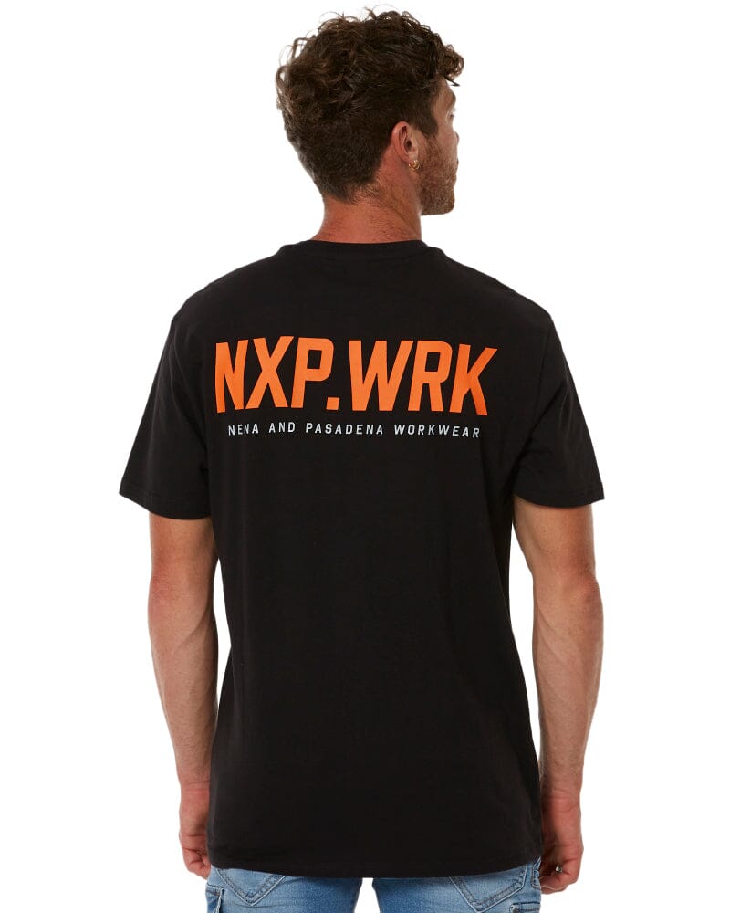 NXP.WRK Concept Relaxed T-Shirt - Solid Black | Buy Online