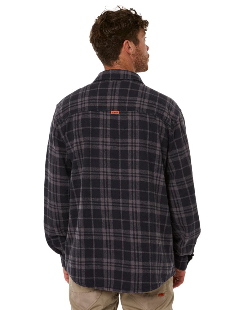 NXP.WRK Platform Worker Shirt - Black Check | Buy Online