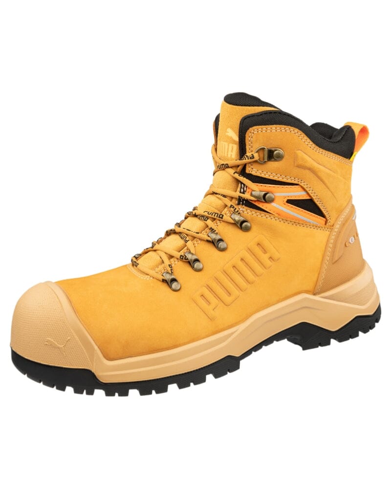 Puma Iron Heavy Duty Mid Cut Safety Boot - Wheat | Buy Online