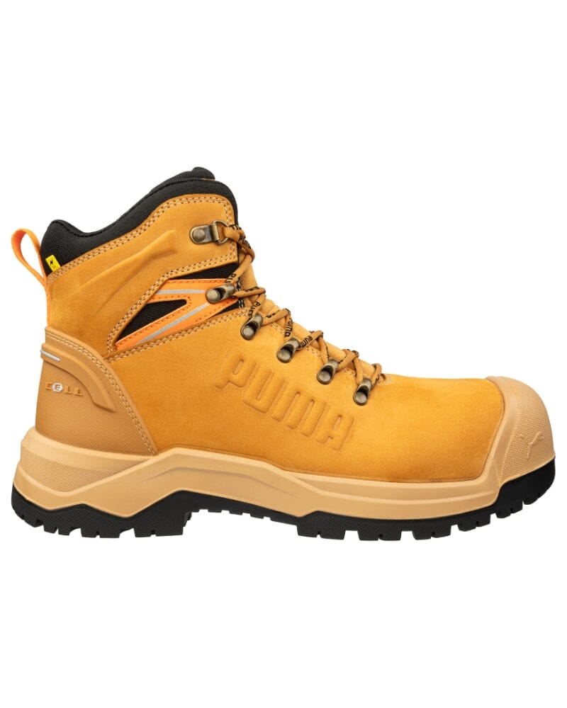 Puma Iron Heavy Duty Mid Cut Safety Boot - Wheat | Buy Online