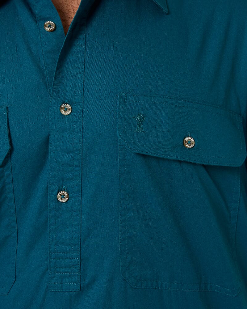 Pilbara Closed Front SS Shirt - Diesel | Buy Online