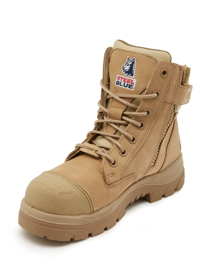 Steel Blue Southern Cross Zip Side Composite Safety Boot - Sand | Buy ...