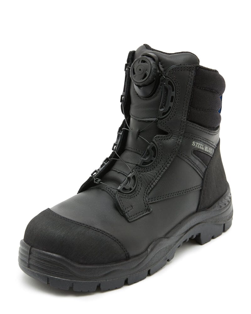 Steel Blue Torquay Spin-FX Safety Boot - Black | Buy Online