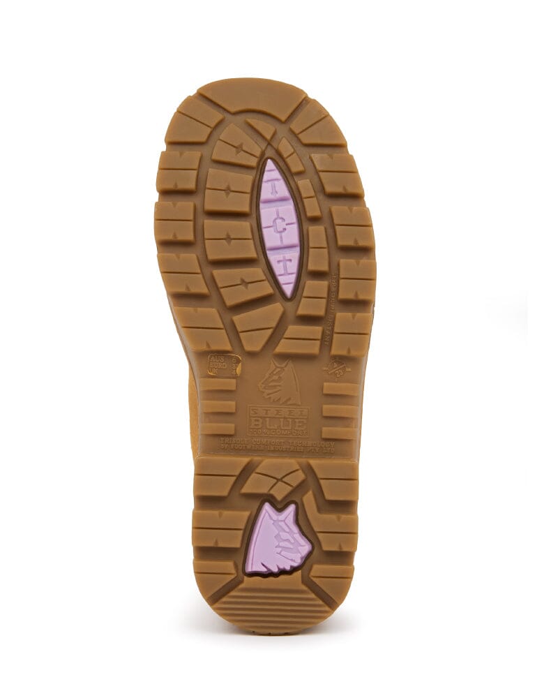 Steel Blue Ladies Hobart Scuff Safety Boot - Wheat | Buy Online