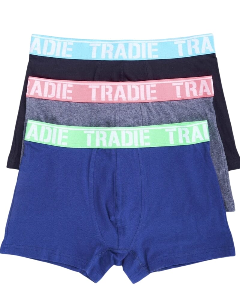 TRADIE Fitted Trunks 3pk - Burst | Buy Online