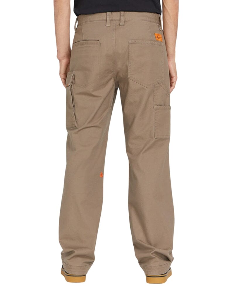 Volcom Caliper Relaxed Work Pant - Brindle | Buy Online
