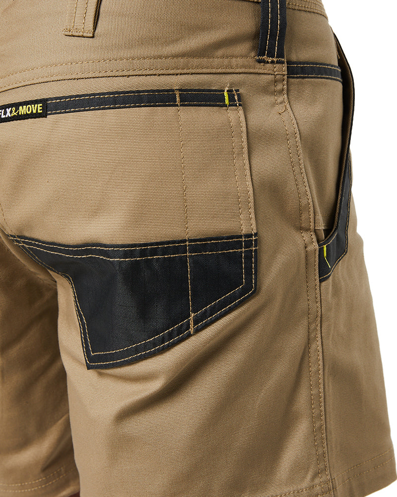 Bisley Flex and Move Short Shorts - Khaki | Buy Online